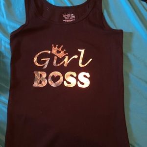 Tops | Girl Boss Tank Top | Poshmark
